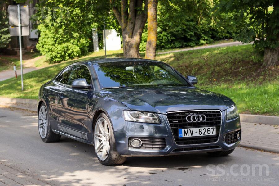 Grey Audi A5 2007 in Bauska, with an engine capacity of 3.00 L and mileage of 305 thousand km for 7000 €, photo 7 on AUTOMOTO.COM.LV