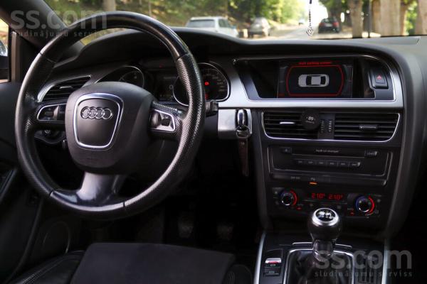 Pelēks Audi A5 2007 Bauska, ar dzinēja tilpumu 3.00 L un nobraukumu 305 tūkst. km par 7000 €, foto 7 vietnē AUTOMOTO.COM.LV
