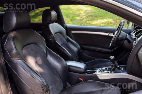 Pelēks Audi A5 2007 Bauska, ar dzinēja tilpumu 3.00 L un nobraukumu 305 tūkst. km par 7000 €, foto 8 vietnē AUTOMOTO.COM.LV