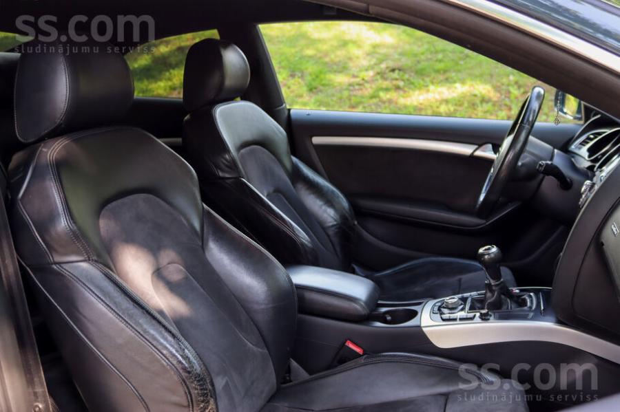Grey Audi A5 2007 in Bauska, with an engine capacity of 3.00 L and mileage of 305 thousand km for 7000 €, photo 9 on AUTOMOTO.COM.LV