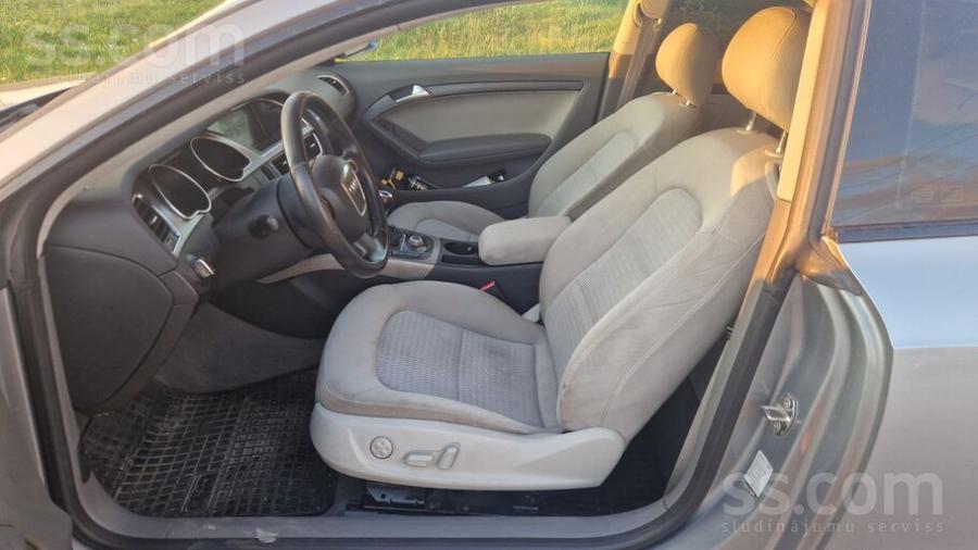 Pelēks Audi A5 2007 Rīga, ar dzinēja tilpumu 3.00 L un nobraukumu 342 tūkst. km par 4500 €, foto 11 vietnē AUTOMOTO.COM.LV