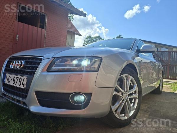Grey Audi A5 2007 in Ogre, with an engine capacity of 2.70 L and mileage of 304 thousand km for 4958 €, photo 7 on AUTOMOTO.COM.LV