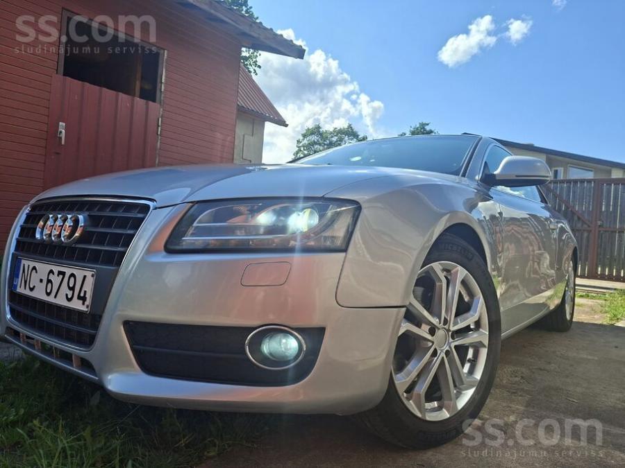 Pelēks Audi A5 2007 Ogre, ar dzinēja tilpumu 2.70 L un nobraukumu 304 tūkst. km par 4958 €, foto 8 vietnē AUTOMOTO.COM.LV