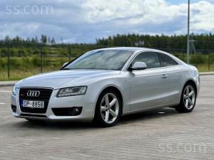 Grey Audi A5 2007 in Valmiera, with an engine capacity of 3.00 L and mileage of 280 thousand km for 6290 €, photo  on AUTOMOTO.COM.LV