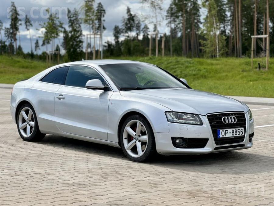 Grey Audi A5 2007 in Valmiera, with an engine capacity of 3.00 L and mileage of 280 thousand km for 6290 €, photo 5 on AUTOMOTO.COM.LV
