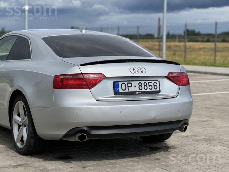 Grey Audi A5 2007 in Valmiera, with an engine capacity of 3.00 L and mileage of 280 thousand km for 6290 €, photo 7 on AUTOMOTO.COM.LV