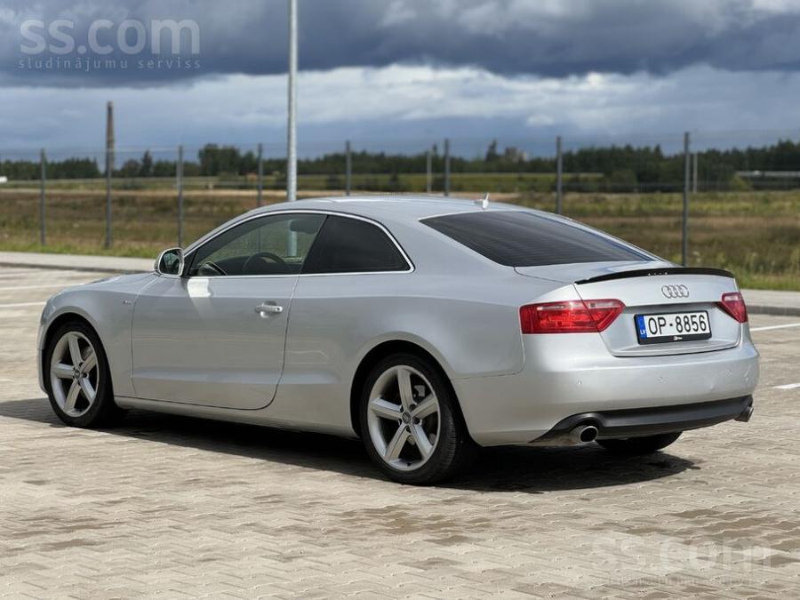 Grey Audi A5 2007 in Valmiera, with an engine capacity of 3.00 L and mileage of 280 thousand km for 6290 €, photo 8 on AUTOMOTO.COM.LV
