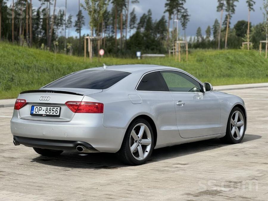 Pelēks Audi A5 2007 Valmiera, ar dzinēja tilpumu 3.00 L un nobraukumu 280 tūkst. km par 6290 €, foto 6 vietnē AUTOMOTO.COM.LV