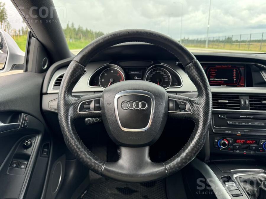 Pelēks Audi A5 2007 Valmiera, ar dzinēja tilpumu 3.00 L un nobraukumu 280 tūkst. km par 6290 €, foto 20 vietnē AUTOMOTO.COM.LV