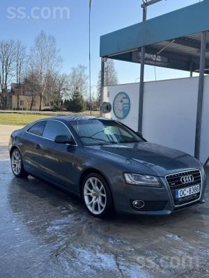Grey Audi A5 2007 in Jekabpils, with an engine capacity of 3.00 L and mileage of 363 thousand km for 4600 €, photo 1 on AUTOMOTO.COM.LV
