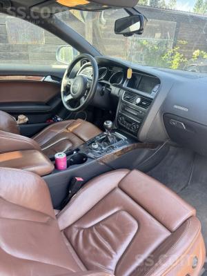 Grey Audi A5 2007 in Jekabpils, with an engine capacity of 3.00 L and mileage of 363 thousand km for 4600 €, photo 6 on AUTOMOTO.COM.LV