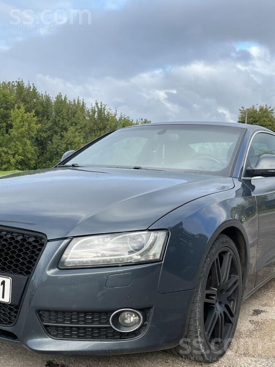 Grey Audi A5 2007 in Riga, with an engine capacity of 3.00 L and mileage of 330 thousand km for 6600 €, photo 3 on AUTOMOTO.COM.LV