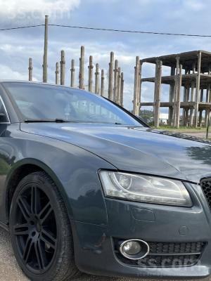 Grey Audi A5 2007 in Riga, with an engine capacity of 3.00 L and mileage of 330 thousand km for 6600 €, photo 10 on AUTOMOTO.COM.LV