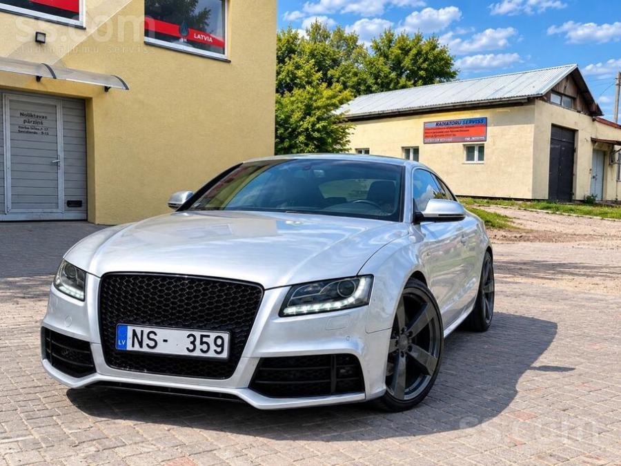 Pelēks Audi A5 2007 Talsi, ar dzinēja tilpumu 3.00 L un nobraukumu 310 tūkst. km par 6500 €, foto 1 vietnē AUTOMOTO.COM.LV