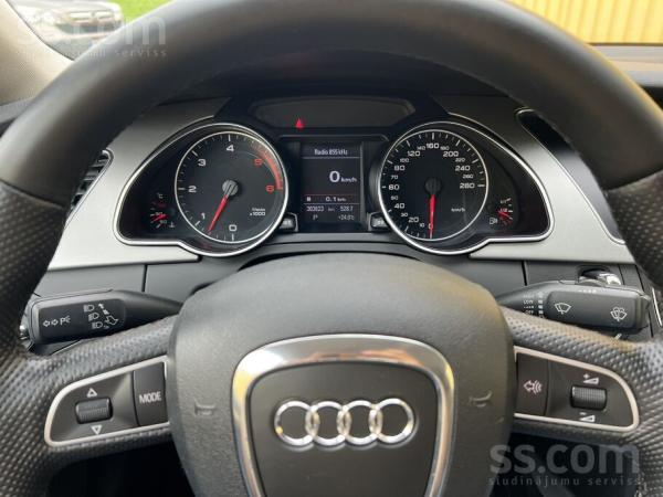 Grey Audi A5 2008 in Tukums, with an engine capacity of 2.70 L and mileage of 304 thousand km for 3990 €, photo 9 on AUTOMOTO.COM.LV