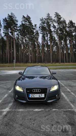 Grey Audi A5 2008 in Riga, with an engine capacity of 3.00 L and mileage of 286 thousand km for 6500 €, photo  on AUTOMOTO.COM.LV
