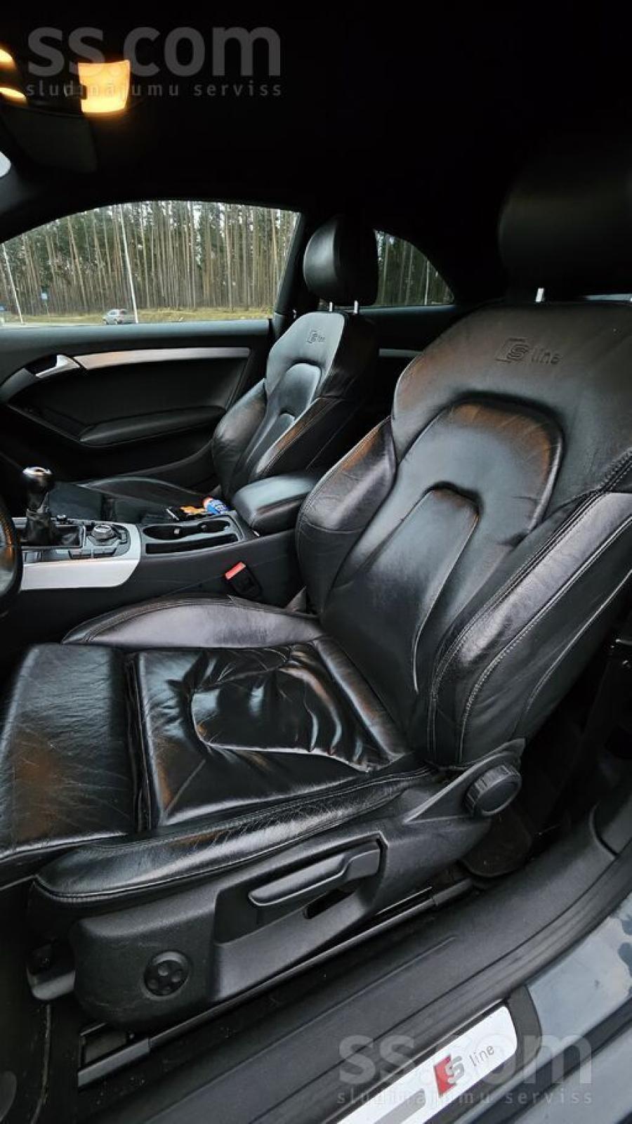 Grey Audi A5 2008 in Riga, with an engine capacity of 3.00 L and mileage of 286 thousand km for 6500 €, photo 9 on AUTOMOTO.COM.LV