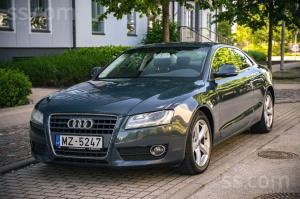 Grey Audi A5 2008 in Riga, with an engine capacity of 1.80 L and mileage of 0 thousand km for 2490 €, photo  on AUTOMOTO.COM.LV