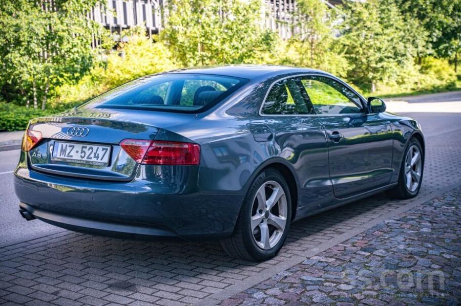 Grey Audi A5 2008 in Riga, with an engine capacity of 1.80 L and mileage of 0 thousand km for 2490 €, photo 5 on AUTOMOTO.COM.LV