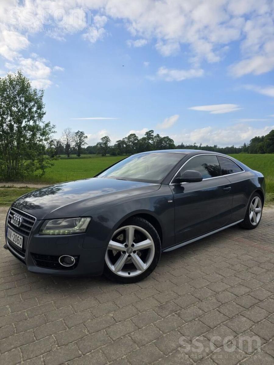 Grey Audi A5 2008 in Riga, with an engine capacity of 3.00 L and mileage of 500 thousand km for 4200 €, photo 3 on AUTOMOTO.COM.LV