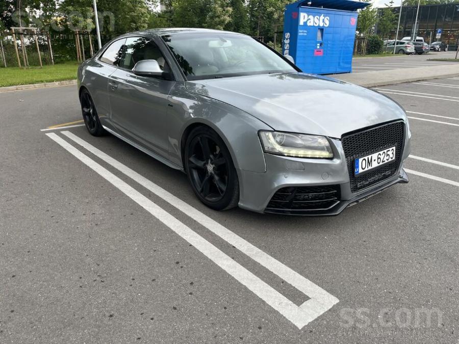 Pelēks Audi A5 2008 Rīga, ar dzinēja tilpumu 3.00 L un nobraukumu 340 tūkst. km par 5290 €, foto 9 vietnē AUTOMOTO.COM.LV
