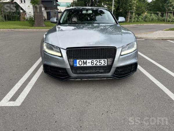 Grey Audi A5 2008 in Riga, with an engine capacity of 3.00 L and mileage of 340 thousand km for 5290 €, photo 9 on AUTOMOTO.COM.LV