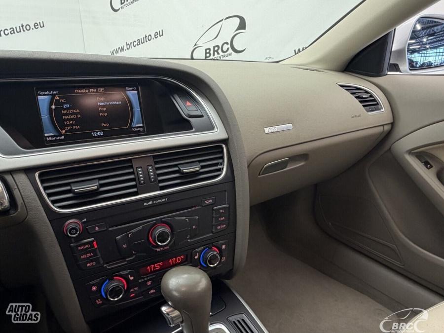 Grey Audi A5 2008 in Avizieniai, with an engine capacity of 2.70 L and mileage of 169 thousand km for 5900 €, photo 23 on AUTOMOTO.COM.LV