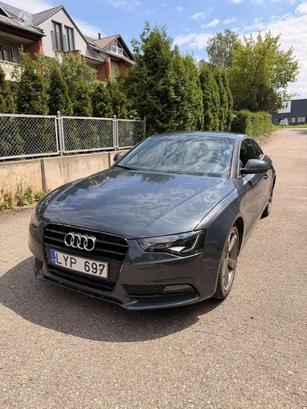 Pelēks Audi A5 2008 Kauņa, ar dzinēja tilpumu 3.20 L un nobraukumu 220 tūkst. km par 6500 €, foto 1 vietnē AUTOMOTO.COM.LV