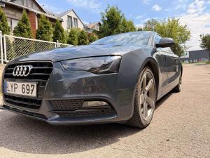 Pelēks Audi A5 2008 Kauņa, ar dzinēja tilpumu 3.20 L un nobraukumu 220 tūkst. km par 6500 €, foto 4 vietnē AUTOMOTO.COM.LV