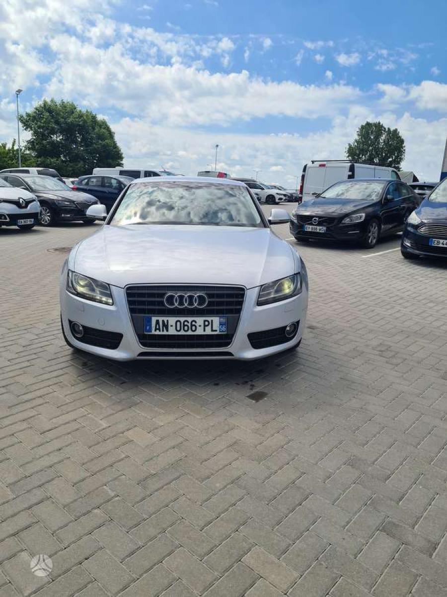 Pelēks Audi A5 2008 Tauragė, ar dzinēja tilpumu 2.70 L un nobraukumu 280 tūkst. km par 4200 €, foto 3 vietnē AUTOMOTO.COM.LV