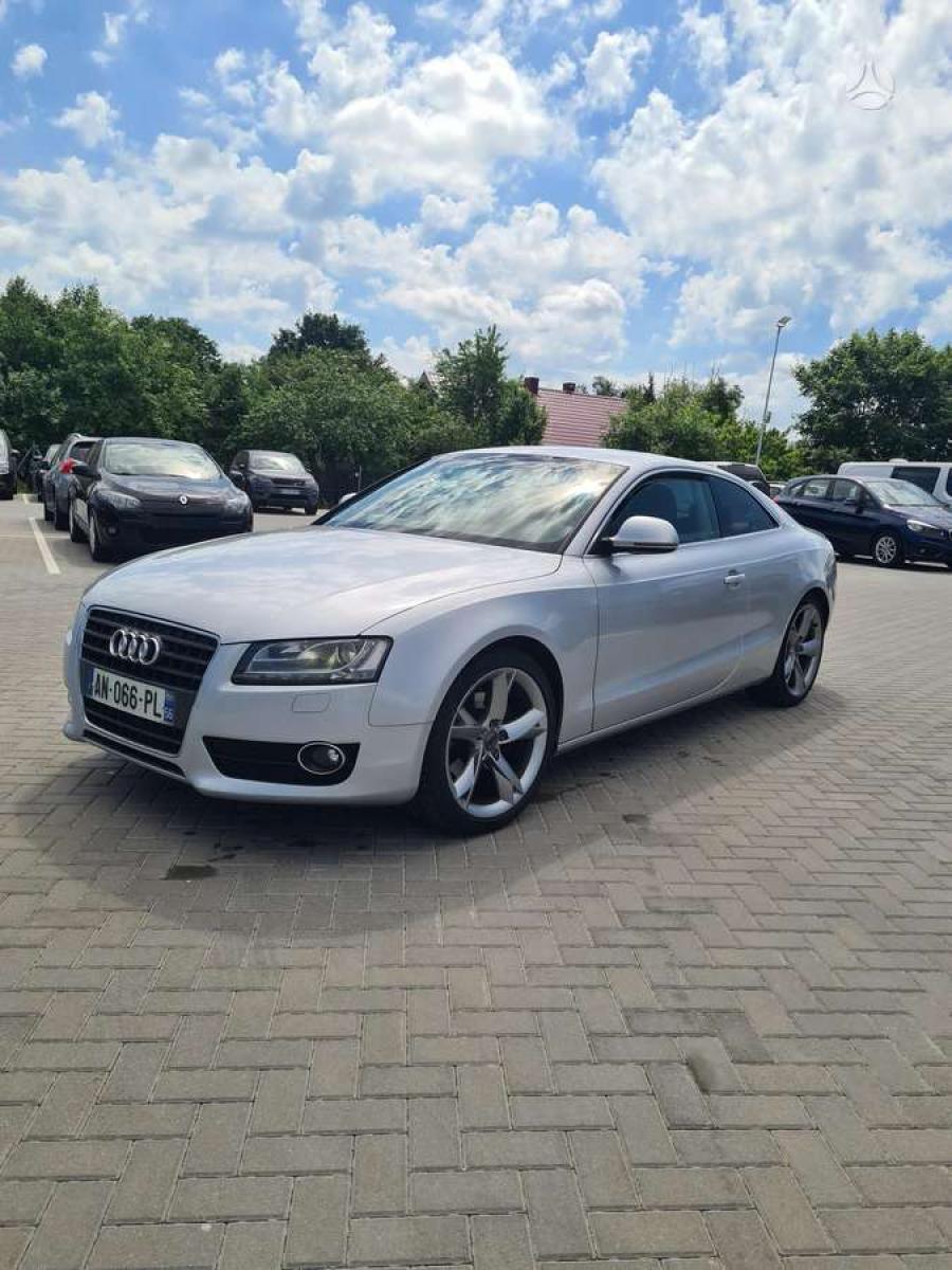 Pelēks Audi A5 2008 Tauragė, ar dzinēja tilpumu 2.70 L un nobraukumu 280 tūkst. km par 4200 €, foto 4 vietnē AUTOMOTO.COM.LV