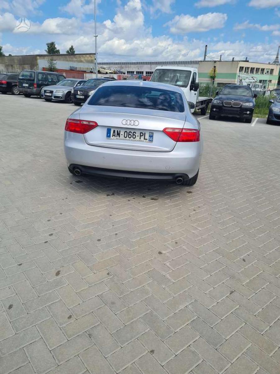 Pelēks Audi A5 2008 Tauragė, ar dzinēja tilpumu 2.70 L un nobraukumu 280 tūkst. km par 4200 €, foto 7 vietnē AUTOMOTO.COM.LV