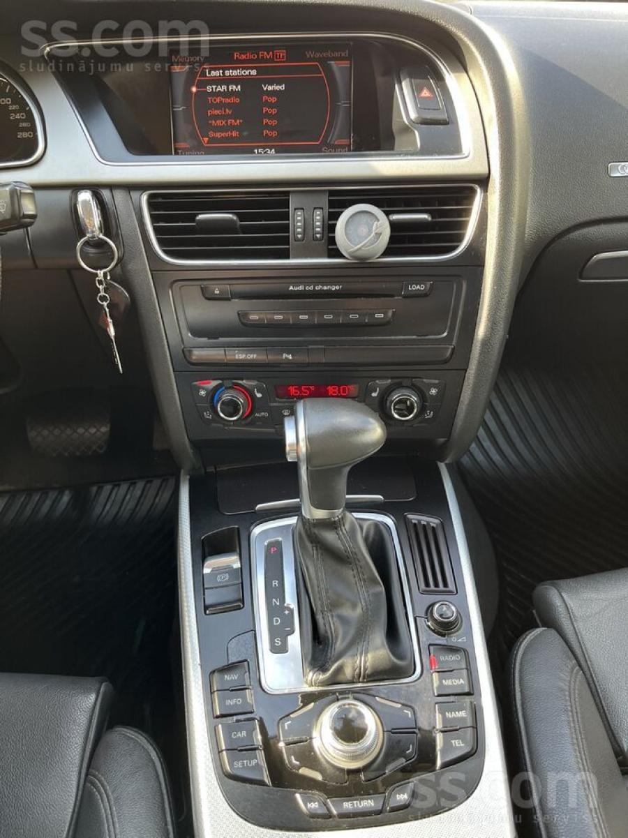 Grey Audi A5 2008 in Riga, with an engine capacity of 2.70 L and mileage of 241 thousand km for 6200 €, photo 13 on AUTOMOTO.COM.LV