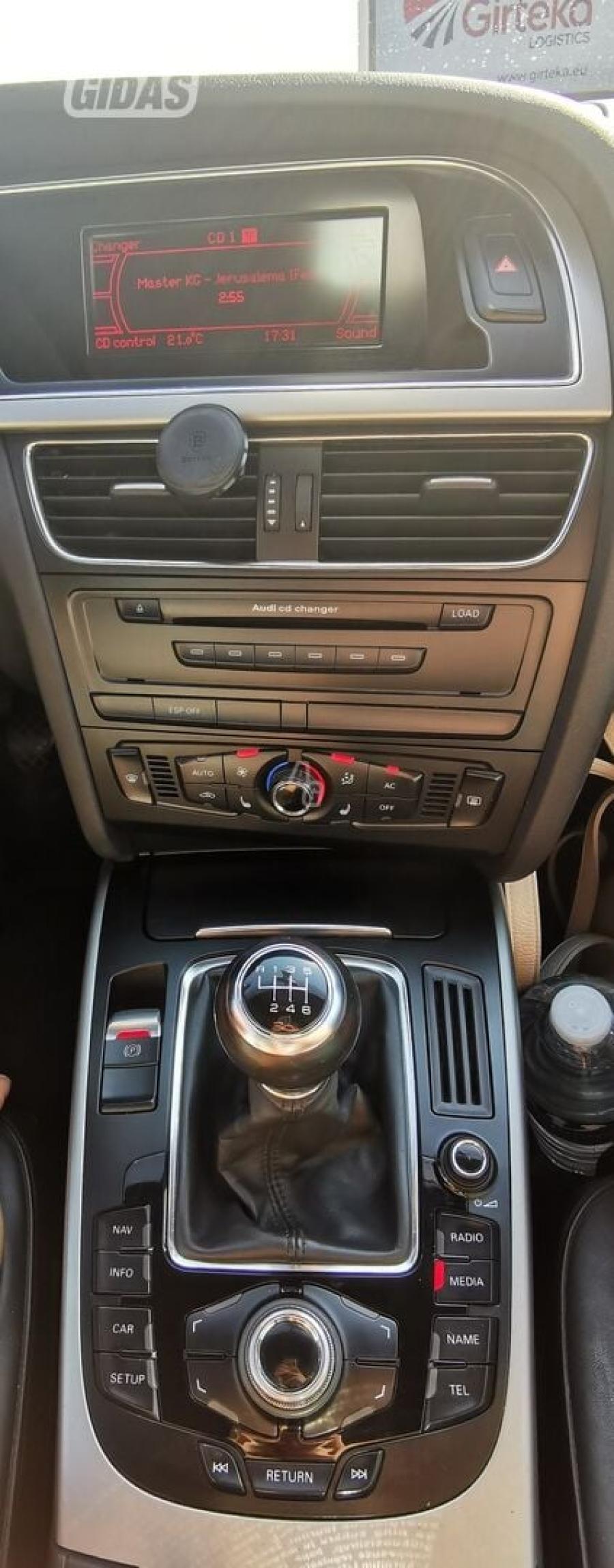 Grey Audi A5 2008 in Kaunas, with an engine capacity of 1.80 L and mileage of 267 thousand km for 3600 €, photo 6 on AUTOMOTO.COM.LV
