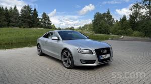 Pelēks Audi A5 2008 Preiļi, ar dzinēja tilpumu 3.00 L un nobraukumu 325 tūkst. km par 7490 €, foto  vietnē AUTOMOTO.COM.LV
