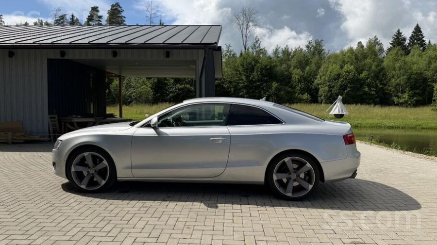 Pelēks Audi A5 2008 Preiļi, ar dzinēja tilpumu 3.00 L un nobraukumu 325 tūkst. km par 7490 €, foto 8 vietnē AUTOMOTO.COM.LV