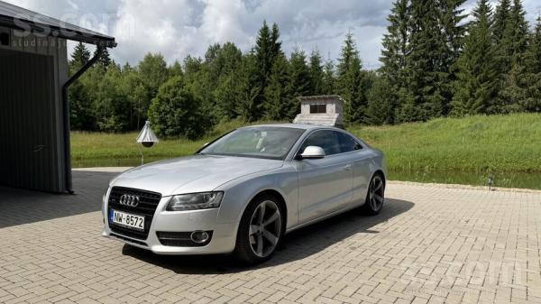 Grey Audi A5 2008 in Preili, with an engine capacity of 3.00 L and mileage of 325 thousand km for 7490 €, photo 8 on AUTOMOTO.COM.LV