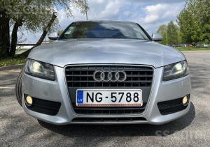 Grey Audi A5 2008 in Riga, with an engine capacity of 2.70 L and mileage of 393 thousand km for 3400 €, photo  on AUTOMOTO.COM.LV