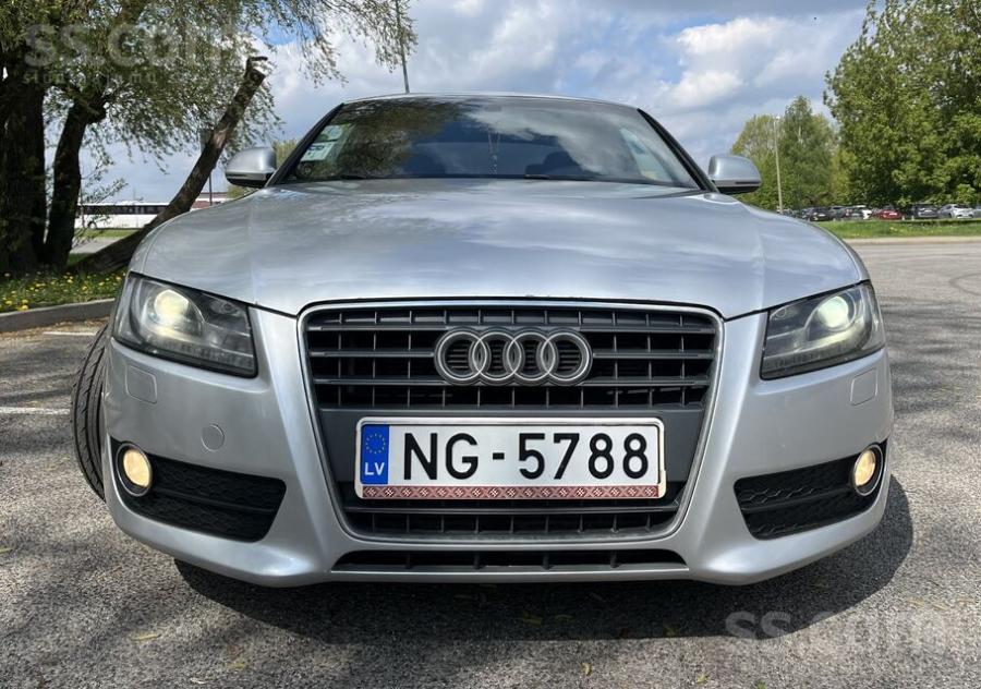 Pelēks Audi A5 2008 Rīga, ar dzinēja tilpumu 2.70 L un nobraukumu 393 tūkst. km par 3400 €, foto 1 vietnē AUTOMOTO.COM.LV