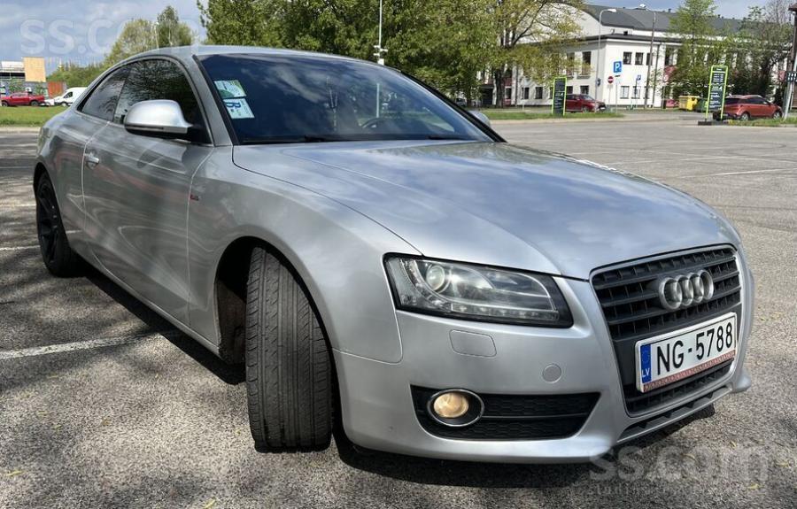 Pelēks Audi A5 2008 Rīga, ar dzinēja tilpumu 2.70 L un nobraukumu 393 tūkst. km par 3400 €, foto 3 vietnē AUTOMOTO.COM.LV