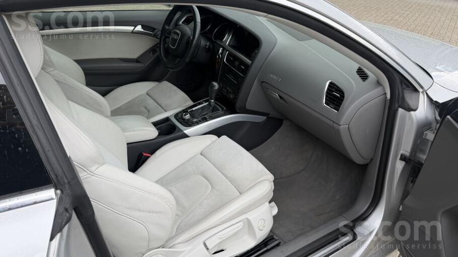 Grey Audi A5 2008 in Preili, with an engine capacity of 3.00 L and mileage of 325 thousand km for 6990 €, photo 14 on AUTOMOTO.COM.LV