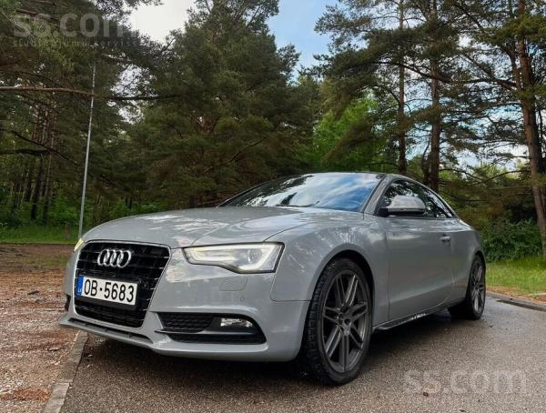 Серый Ауди А5 2008 в Вентспилс, объемом двигателя 3.00 л и пробегом 310 тыс. км за 6200 €, фото 2 на AUTOMOTO.COM.LV