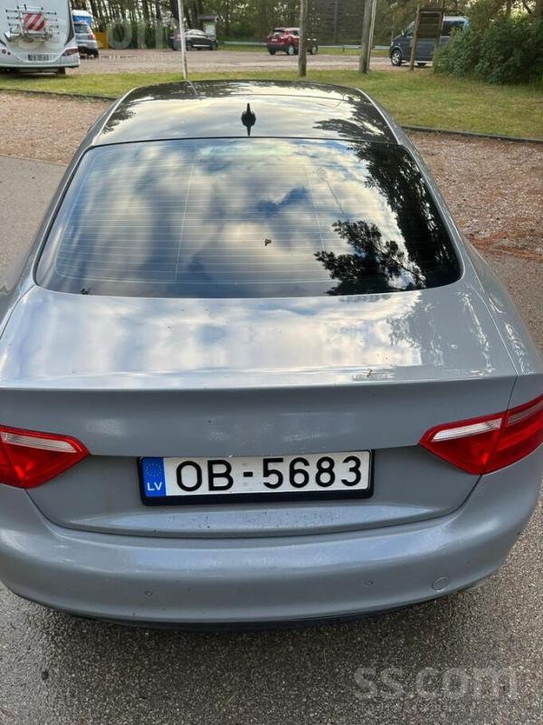 Серый Ауди А5 2008 в Вентспилс, объемом двигателя 3.00 л и пробегом 310 тыс. км за 6200 €, фото 4 на AUTOMOTO.COM.LV