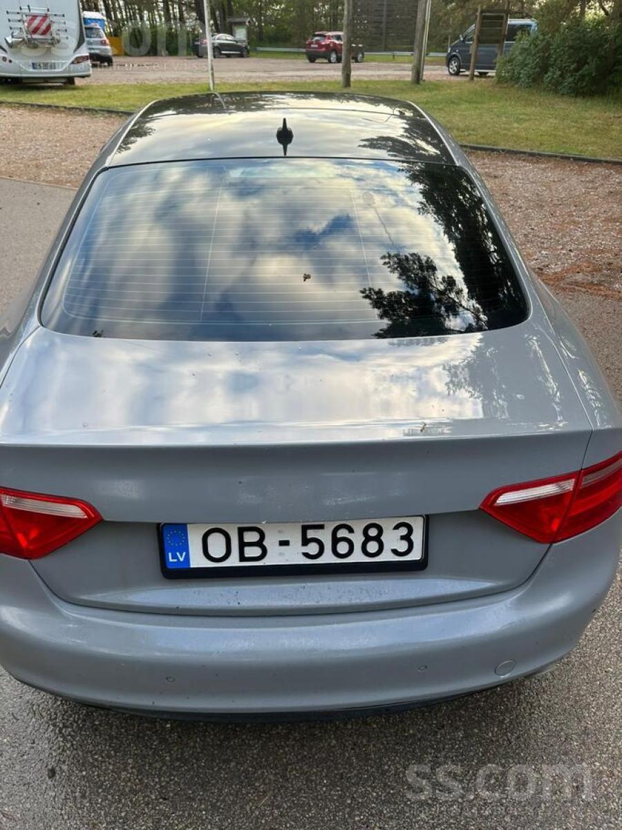 Pelēks Audi A5 2008 Ventspils, ar dzinēja tilpumu 3.00 L un nobraukumu 310 tūkst. km par 6200 €, foto 5 vietnē AUTOMOTO.COM.LV
