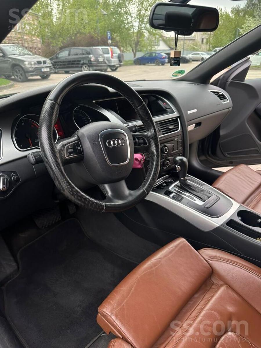 Grey Audi A5 2008 in Daugavpils, with an engine capacity of 2.70 L and mileage of 410 thousand km for 5700 €, photo 9 on AUTOMOTO.COM.LV
