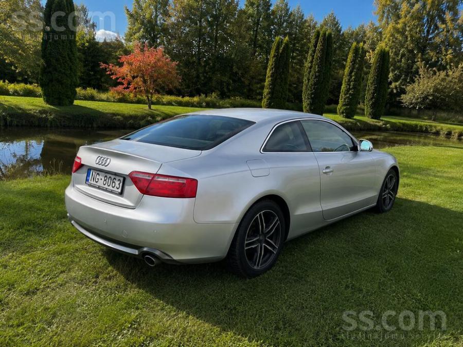 Grey Audi A5 2008 in Riga, with an engine capacity of 2.70 L and mileage of 184 thousand km for 8300 €, photo 3 on AUTOMOTO.COM.LV