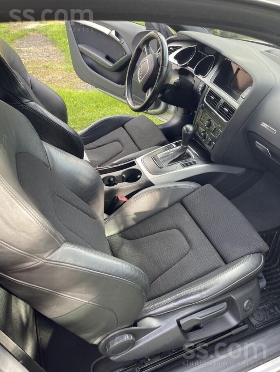 Grey Audi A5 2008 in Riga, with an engine capacity of 2.70 L and mileage of 184 thousand km for 8300 €, photo 6 on AUTOMOTO.COM.LV