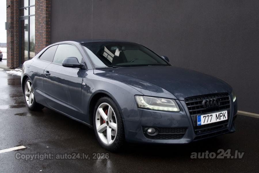 Grey Audi A5 2008 in Tallinn, with an engine capacity of 2.70 L and mileage of 262 thousand km for 6500 €, photo 10 on AUTOMOTO.COM.LV