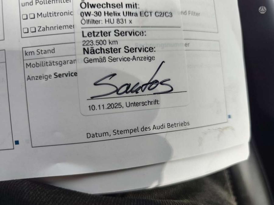 Серый Ауди А5 2008 в Утена, объемом двигателя 2.97 л и пробегом 256 тыс. км за 5500 €, фото 37 на AUTOMOTO.COM.LV
