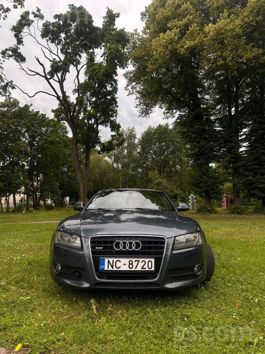 Grey Audi A5 2009 in Riga, with an engine capacity of 3.00 L and mileage of 272 thousand km for 7400 €, photo 1 on AUTOMOTO.COM.LV